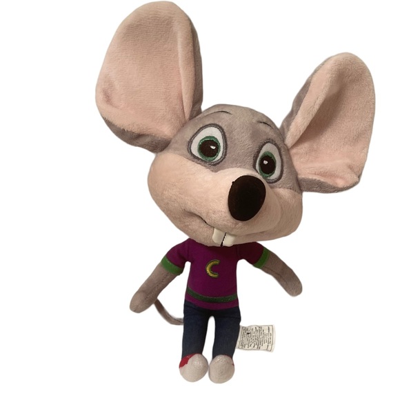 Chuck E Cheese | Toys | Chuck E Cheese Pizza Mouse 6 Plush Stuffed ...